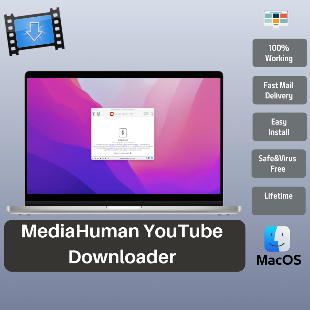 MediaHuman YouTube Downloader for Intel Mac and M1/M2/M2 Pro/M2 Max ...