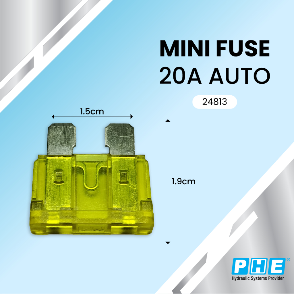 PHE MINI FUSE 20A AUTO (TAIL LIFT) POWERMATICS | Shopee Malaysia
