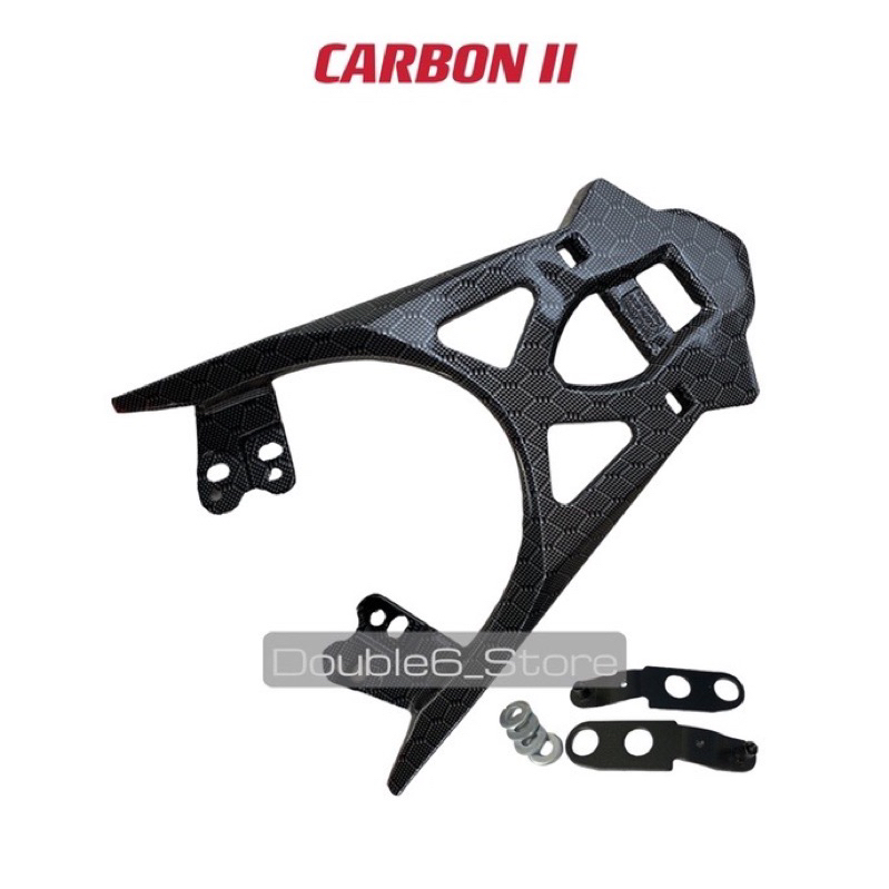 HONDA RSX150 Carbon Monorack Alloy CNC TOP BOX CARRIER Tapak Box ...