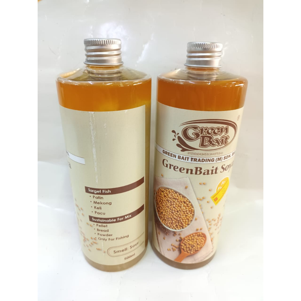 NEW GREEN BAIT SOYA FISHING OIL (500ML) | Shopee Malaysia