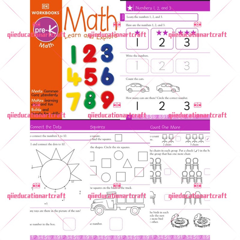 Math learn and explore pre K PDF soft copy | Shopee Malaysia