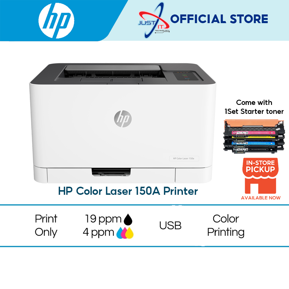 HP Color Laser 150A PRINTER | Shopee Malaysia