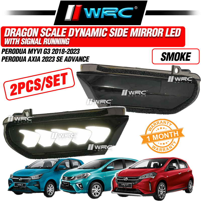Perodua Myvi G3 2018 - 2023 / Axia 2023 SE Advance Dragon Scale Side ...