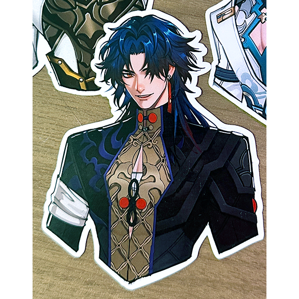 4-inch Honkai Star Rail stickers (JINGYUAN, BLADE, DANHENG, SAMPO ...