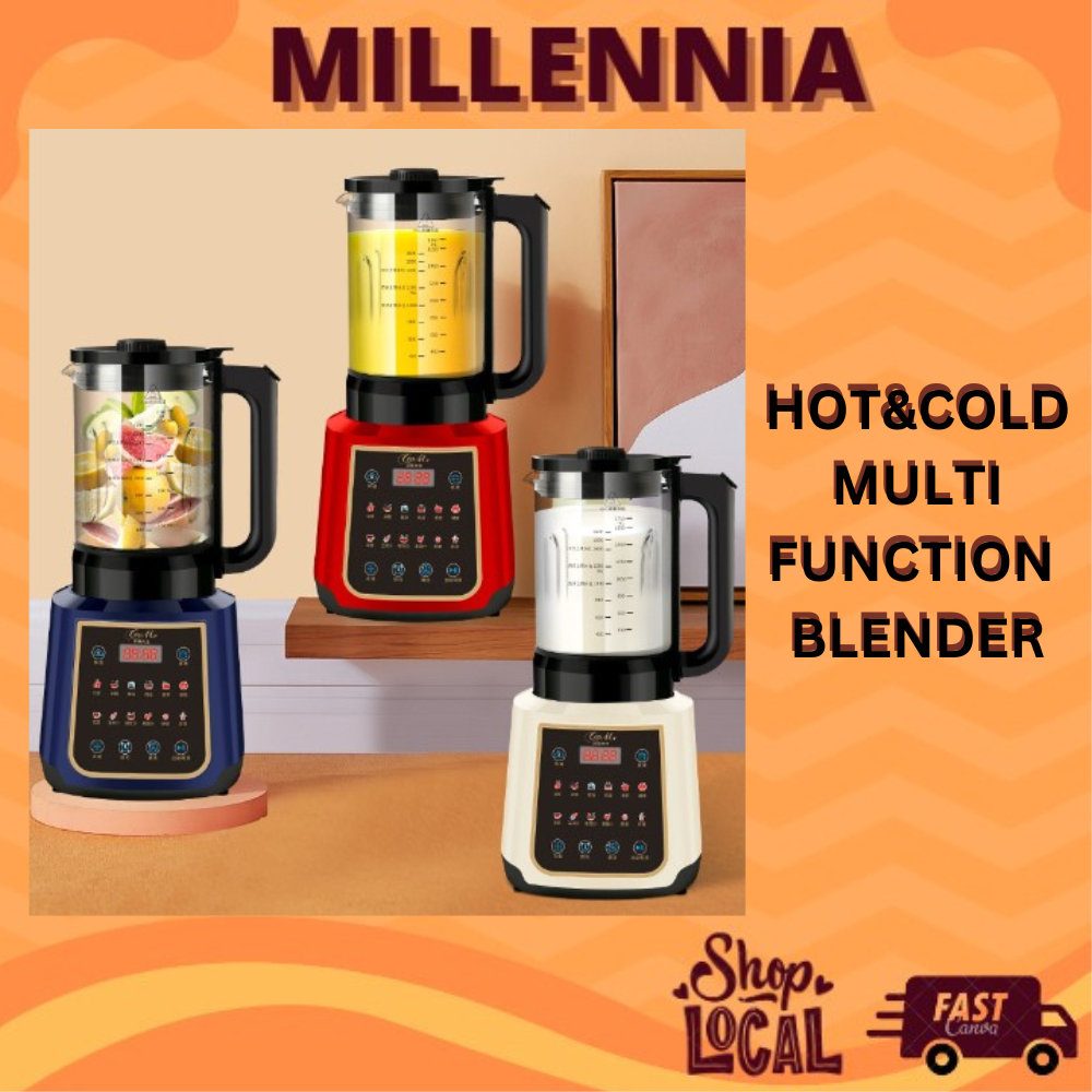 Cold & Hot Cook, Hot Soup, Smoothies Juicer Meat Blender Processer ...