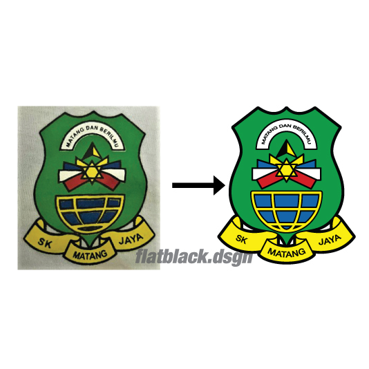 Servis Trace Logo Sekolah / Tadika / Madrasah | Shopee Malaysia