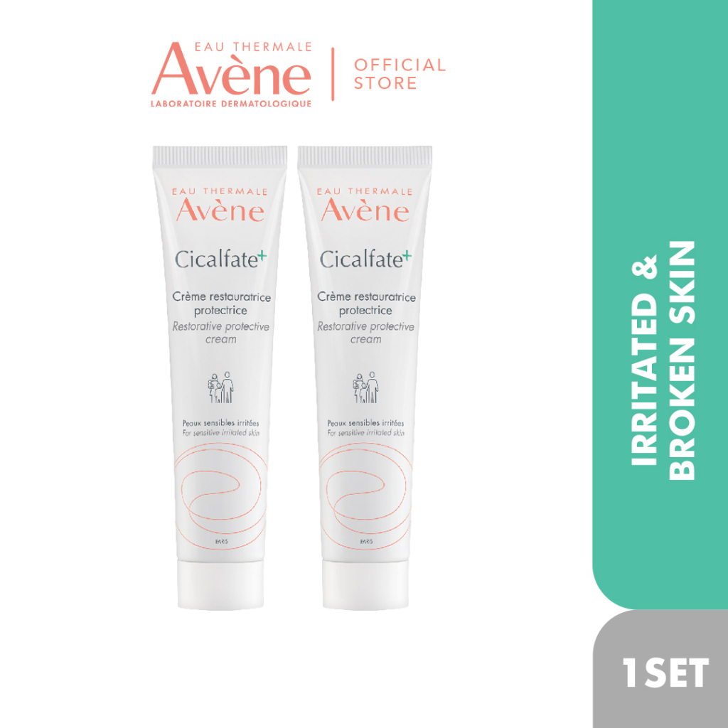 Eau Thermale Avène Cicalfate+ Repairing Protective Cream 40ml Bundle ...