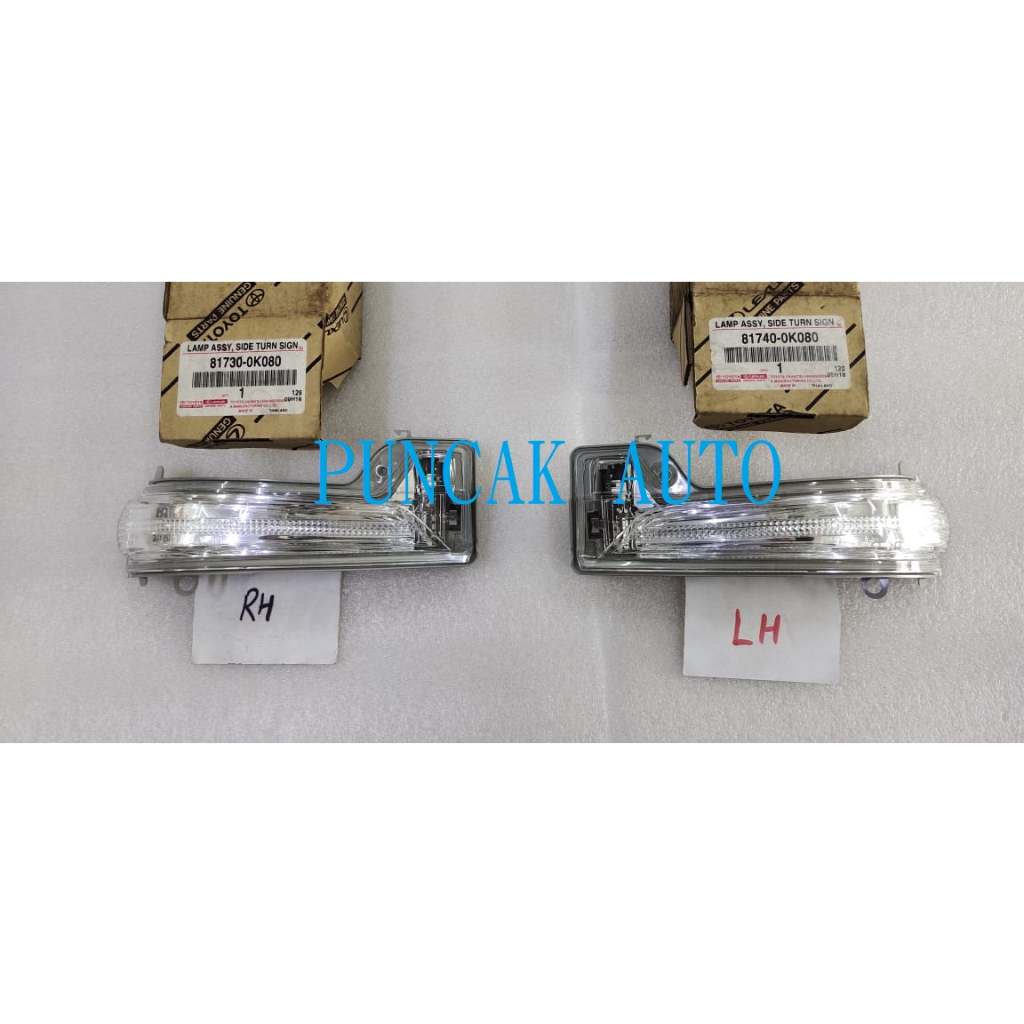 TOYOTA HILUX REVO 2016/FORTUNER 2016/INNOVA 2016 SIDE MIRROR LAMP ...