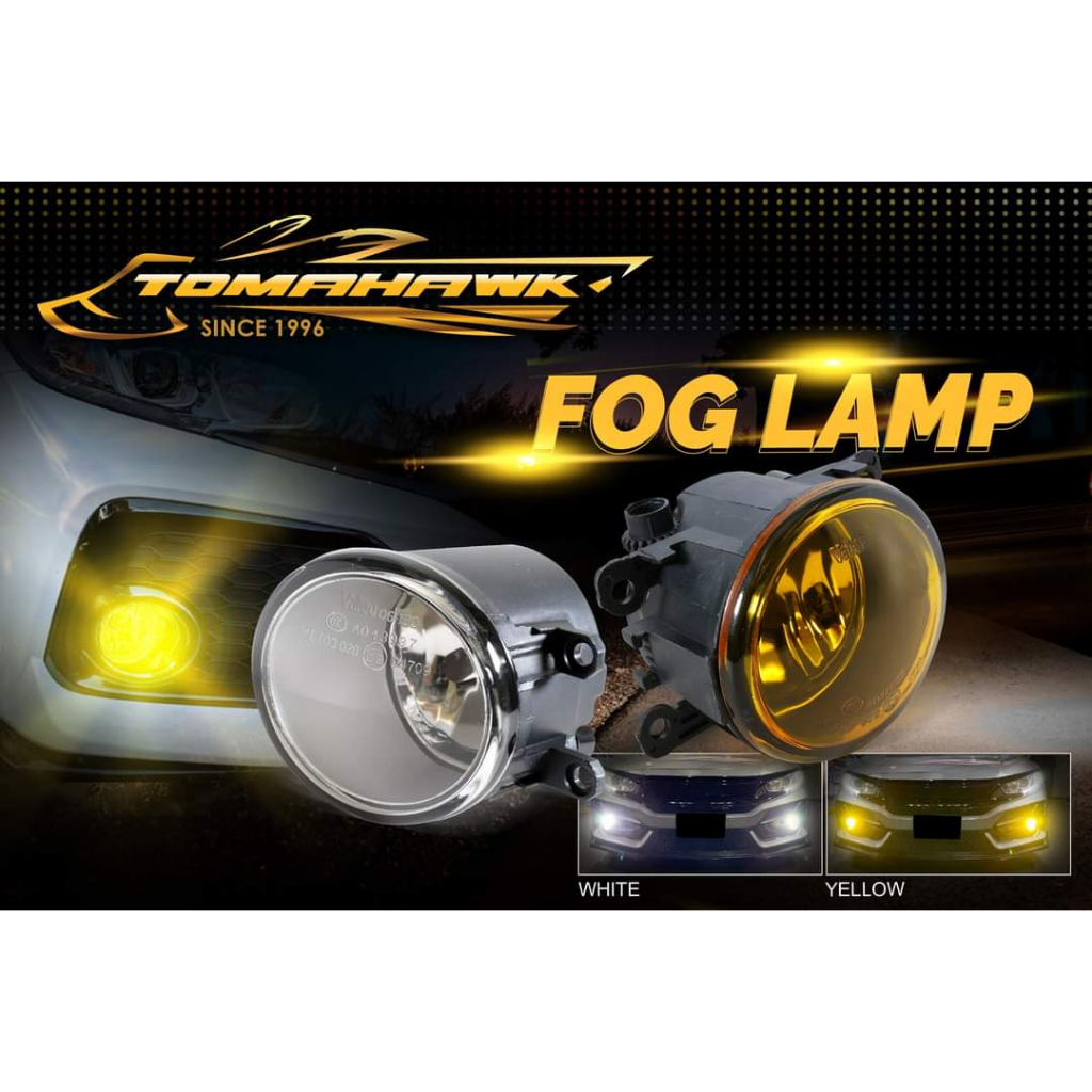 Tomahawk Fog Lamp Honda Toyota Nissan OEM Fog Lamp | Shopee Malaysia