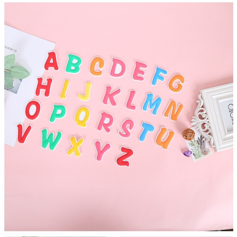 HO264-1 Soft Rubber Fridge Magnet ALPHABET 26 LETTERS Refrigerator ...