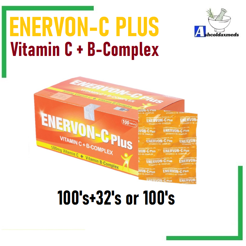 Enervon C tablets (Vitamin B+C) 100's/100's+32's | Shopee Malaysia