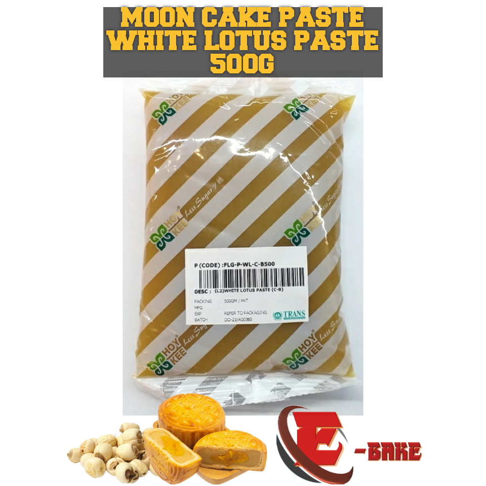 500G | PASTE KEK BULAN | TAMPAL TERATAI PUTIH | HALAL | Shopee Malaysia