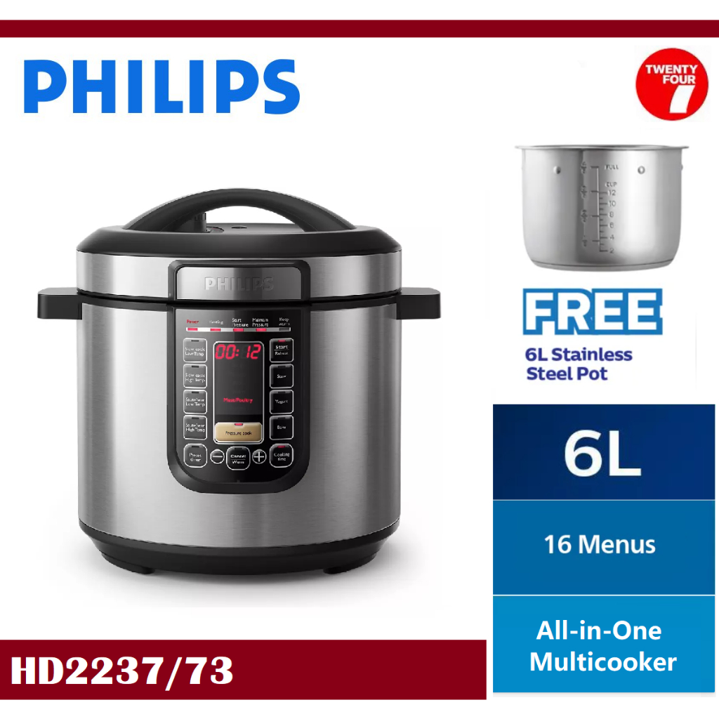 [ Delivered by Seller ] PHILIPS Viva Collection All-in-One Multicooker ...