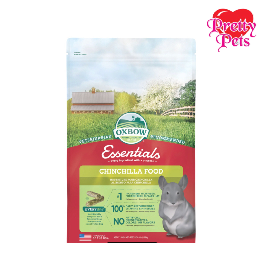 Oxbow Essentials Chinchilla Food (10 lb) - 4.53kg | Shopee Malaysia