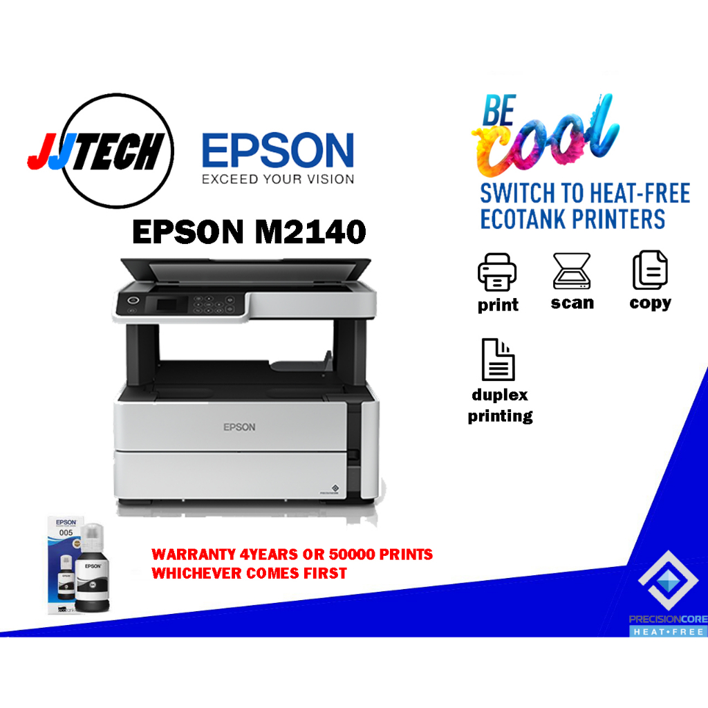 EPSON M2050 M2170 M3170 MONOCHROME PRINTER (PRINT, SCAN, COPY) | Shopee ...