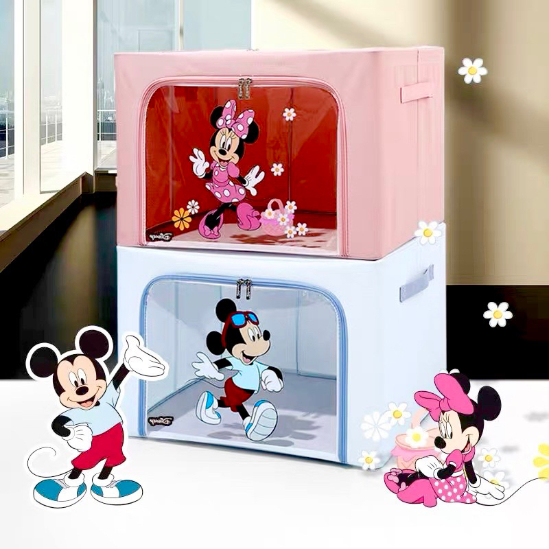 66L | 40L Mickey Designs Cute Cartoon Oxford Fabric Foldable Storage ...