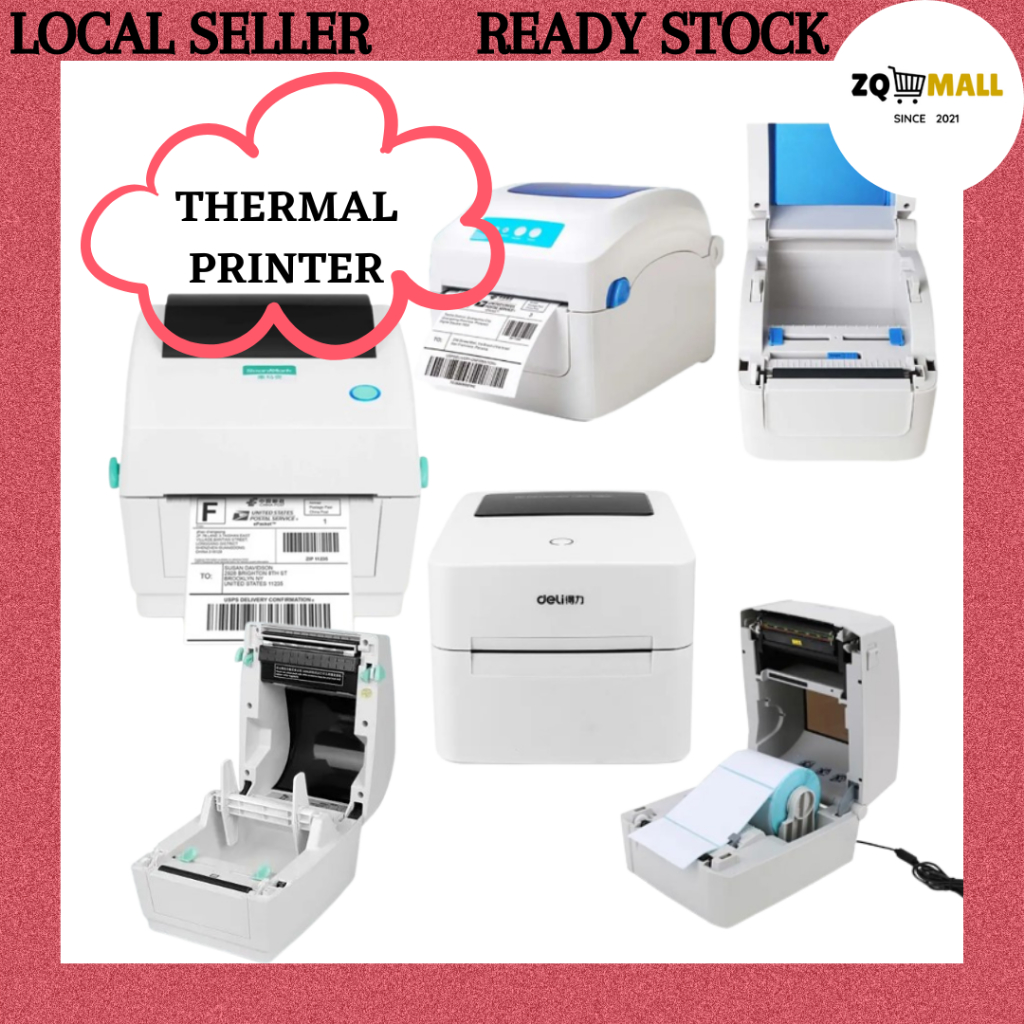 A5|A6 Thermal Printer Paper Label Receipt Shipping Waybill Consignment ...