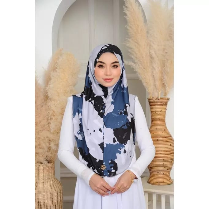 TUDUNG SARUNG BUNGA AMELIA FREE SAIZ TUDUNG SAUK TUDUNG SARUNG INSTANT ...
