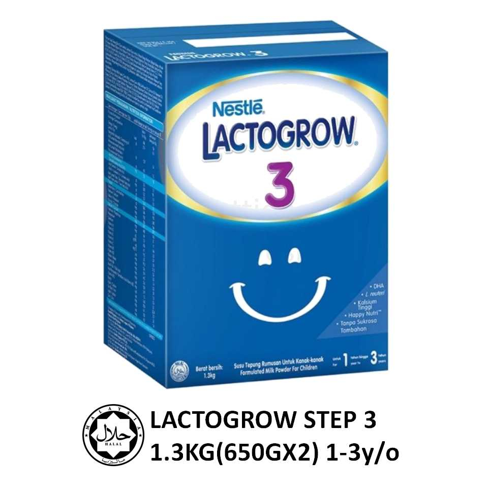 Nestle Lactogen Lactogrow 0-6 Years Old Milk Formula | Shopee Malaysia