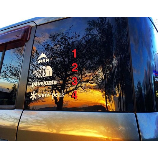 CFS578 Camper Camping CamperVan Caravan Outdoor Stiker Sticker Vinyl ...