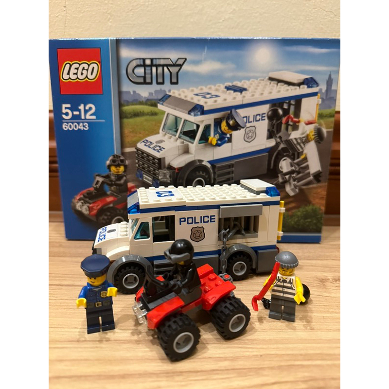 Lego City 60043 Prisoner Transporter (preloved) | Shopee Malaysia