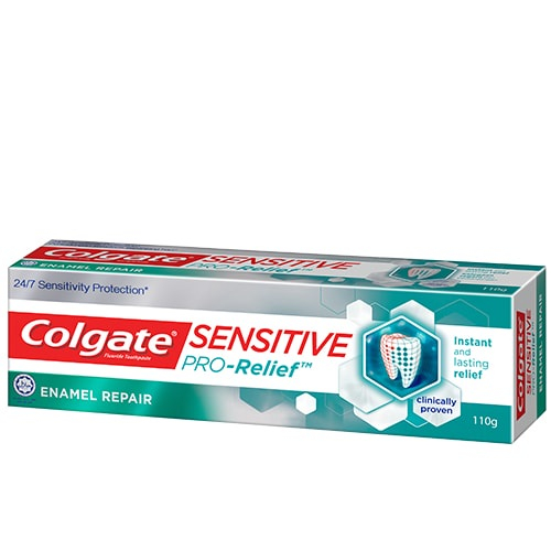 Colgate Sensitive Pro Relief Enamel Repair Toothpaste (110g) | Shopee ...