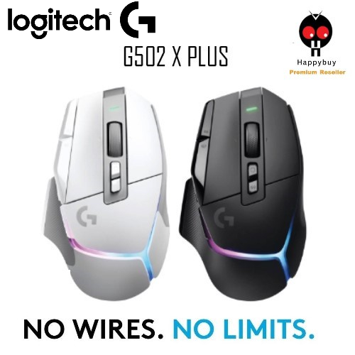 Logitech G502X G502 X Wired / X Plus Wireless RGB Lightspeed Gaming Mouse With Lightforce ...