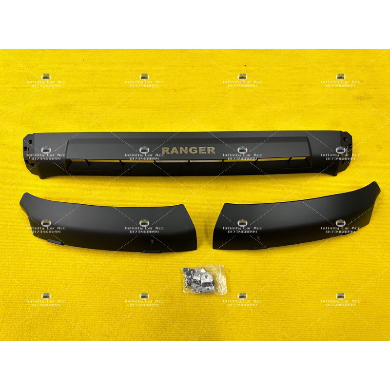 Ford Ranger T7 T8 2016-2020 Front Bonnet Guard Bonet Visor 3pcs ...