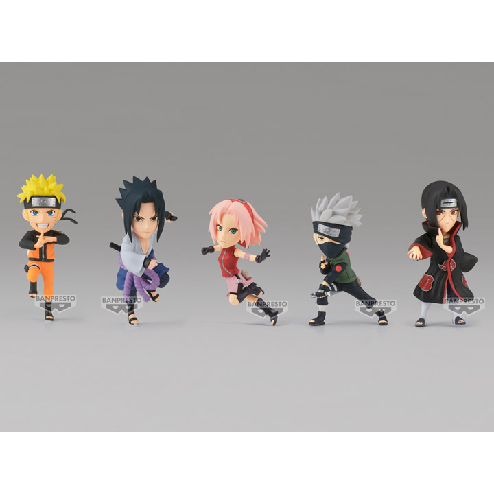 WCF Naruto: Shippuden World Collectable Figure Set of 5 Figures - Ready ...