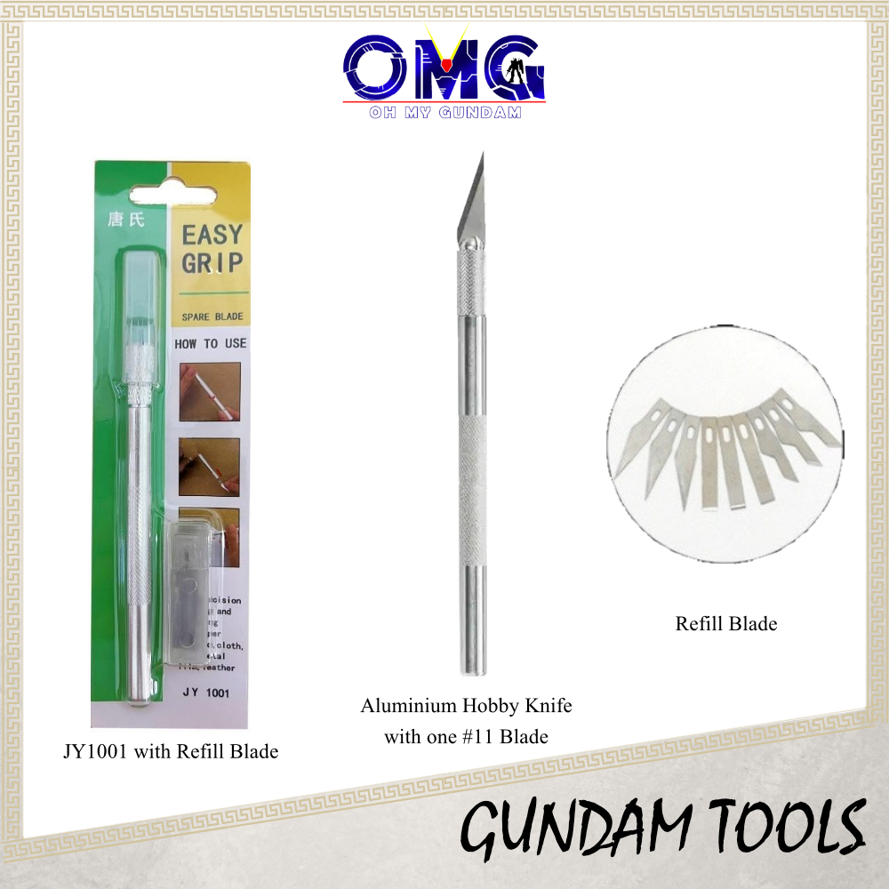 Gundam Tool JY 1002 Hobby Knife Spare Blade Refill Blade Tools Easy ...