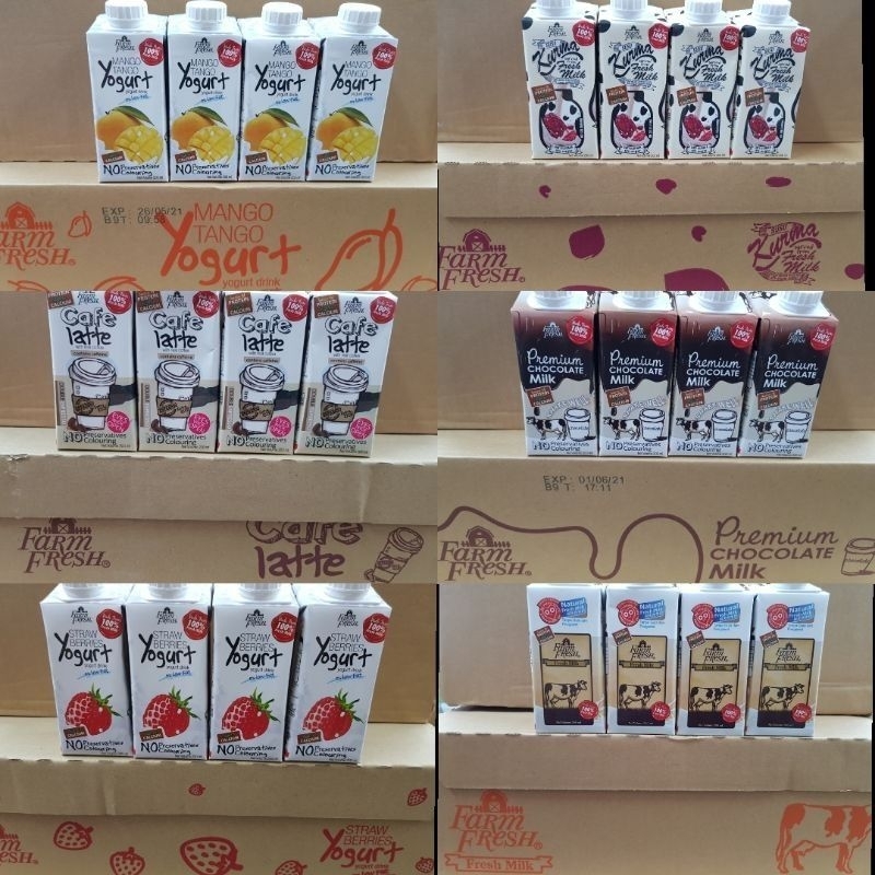 Susu Farm Fresh UHT 200ml x 6pcs | Shopee Malaysia