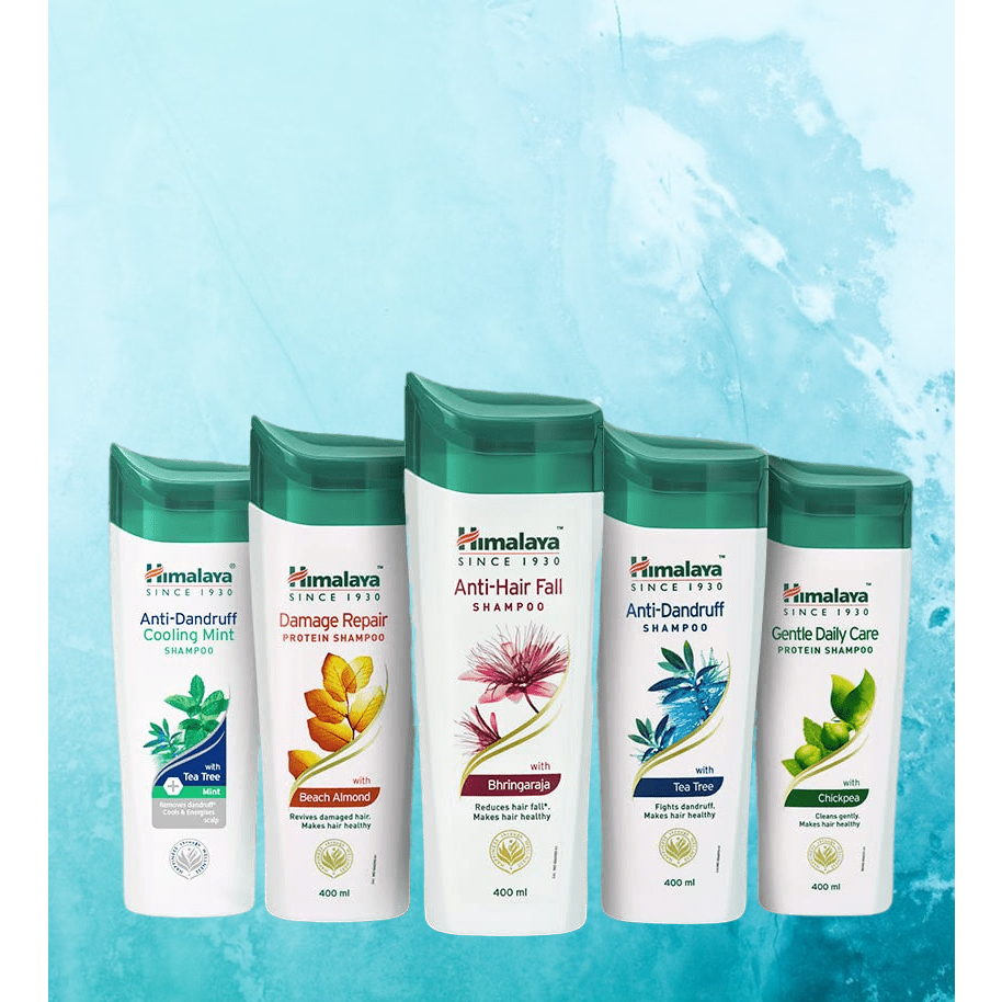 Himalaya Shampoo Anti Dandruff Damage Repair Anti Hair Fall Gentle ...