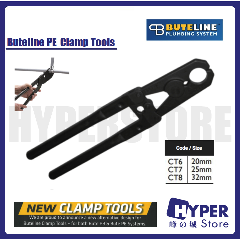 BUTELINE | PE Clamp Tools / Alat Pengapit ( CT6T/C - 20mm | CT7T/C ...