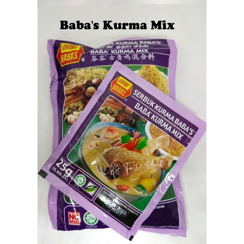 Halal【Baba's Kurma Mix Powder/Serbuk Kurma 】25g/125g/250g | Shopee Malaysia