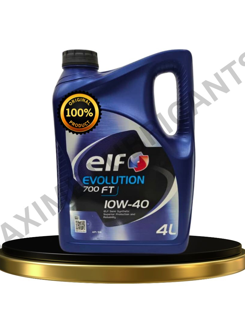 ELF Evolution 700 FT 10W40 Semi Synthetic Engine Oil (4L) + Luminac ...
