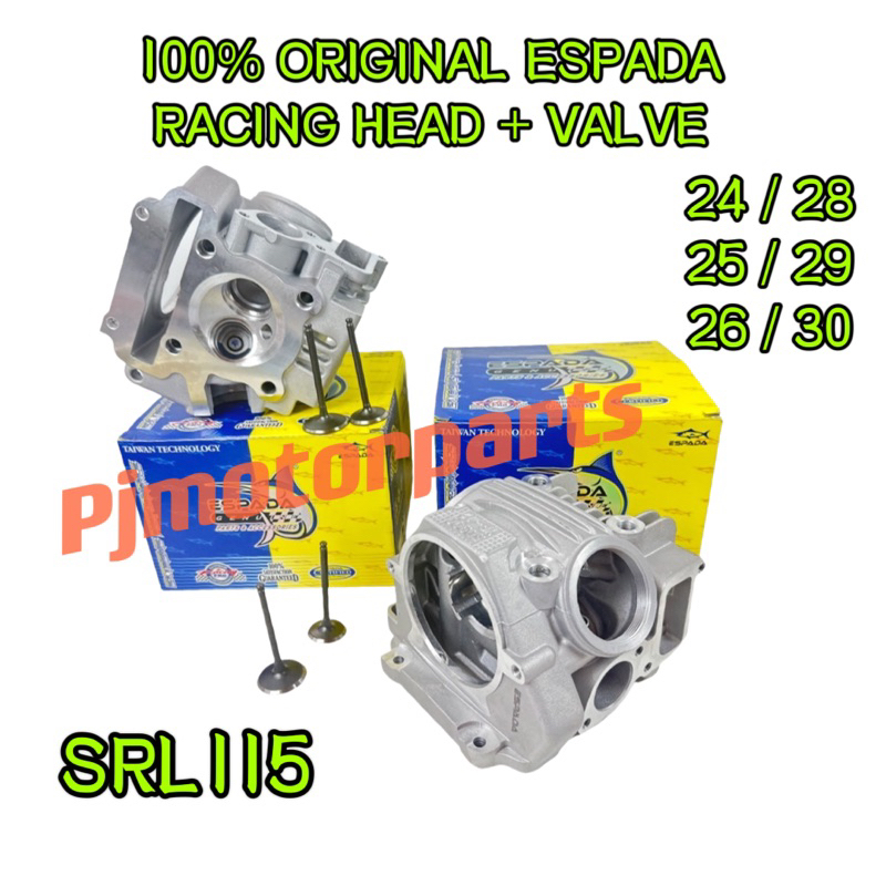 YAMAHA SRL115 SRL 115 (100% ORIGINAL ESPADA) (24 / 28 & 25 / 29 & 26 / ...