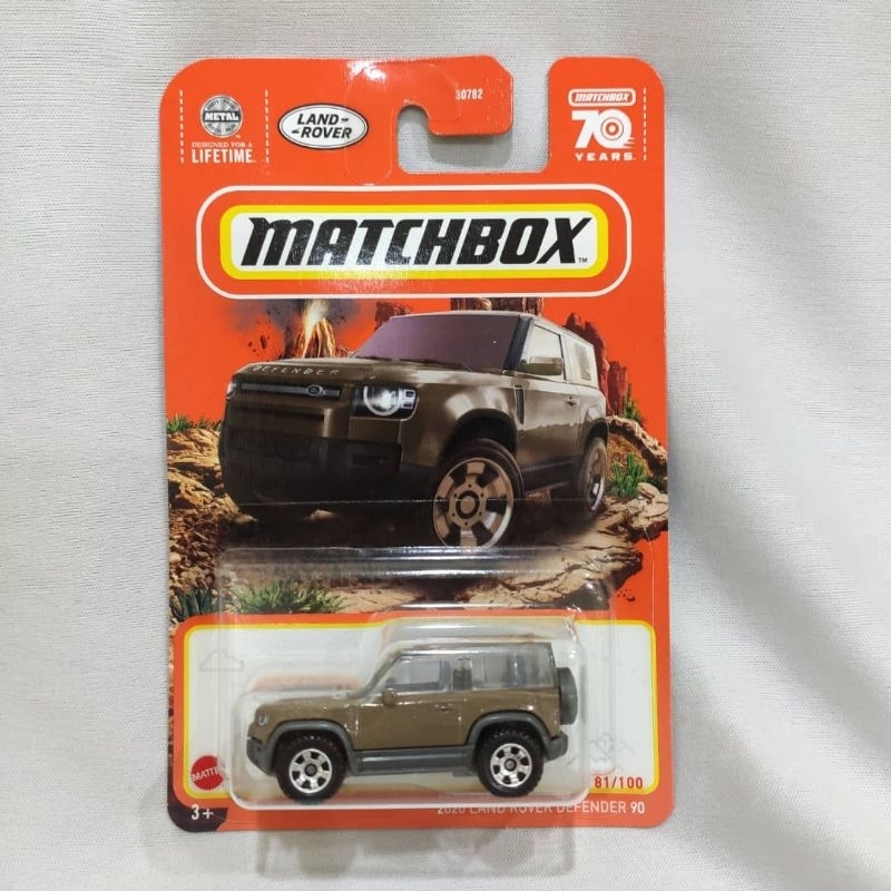 Matchbox 2020 Land Rover Defender 90 - Brown (81/100 - 2023) | Shopee ...