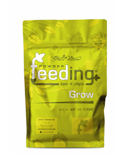 Green House Powder Feeding Grow 24+6+12 (NPK 24-6-12, Coco, Hydroponics ...