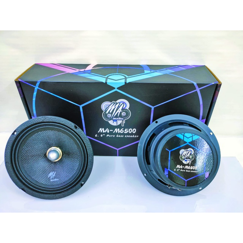 MA Audio 6.5” Pure Bass Car Speaker M6500 | Shopee Malaysia