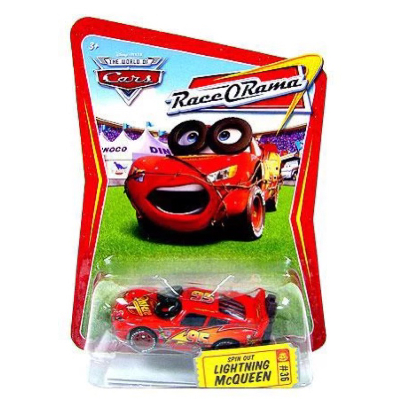 [Ready Stock] Disney Pixar Cars Mattel Spin Out Lightning McQueen ...