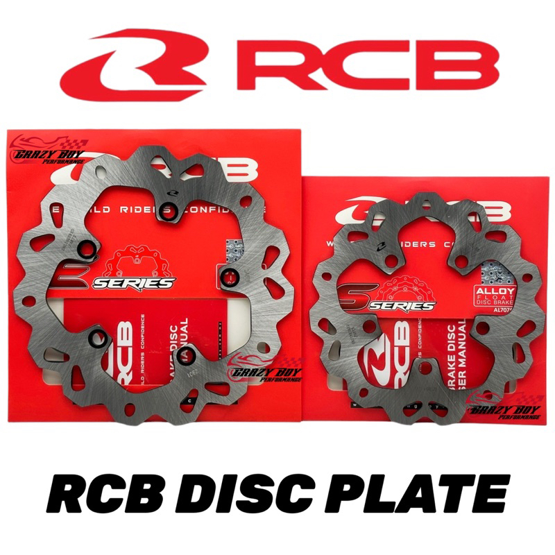RCB RACING BOY DISC PLATE Y15ZR Y15 Y16ZR Y16 FRONT 245MM REAR 203MM ...