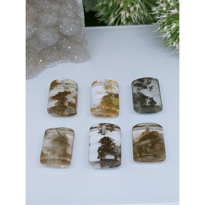 Phantom Pendant [100% Natural Good Grade] 幽灵吊坠 Natural Crystal Pendant ...