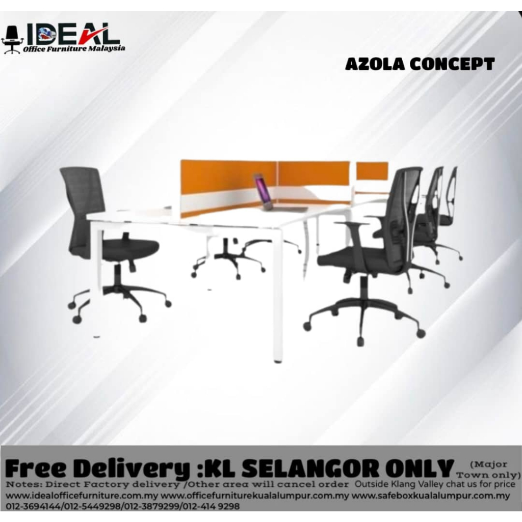 Workstation/Meja Kerja/Meja Ofis/Free Delivery Klang Kl | Shopee Malaysia