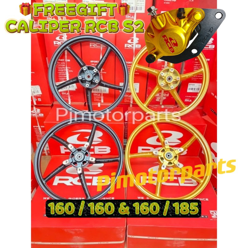 🎁FREEGIFT : CALIPER RCB S2🎁 YAMAHA Y16 Y16ZR Y15 Y15ZR V1 V2 (100% ...