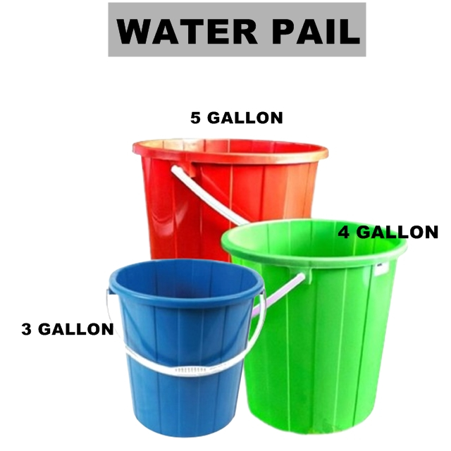 Water Pail Bucket/Mopping Pail/Baldi Mop Plastic/Baldi Air | Shopee ...
