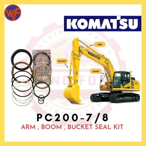 KOMATSU EXCAVATOR PC200.7 , PC200.8 / PC200-7 , PC200-8 HYDRAULIC ...