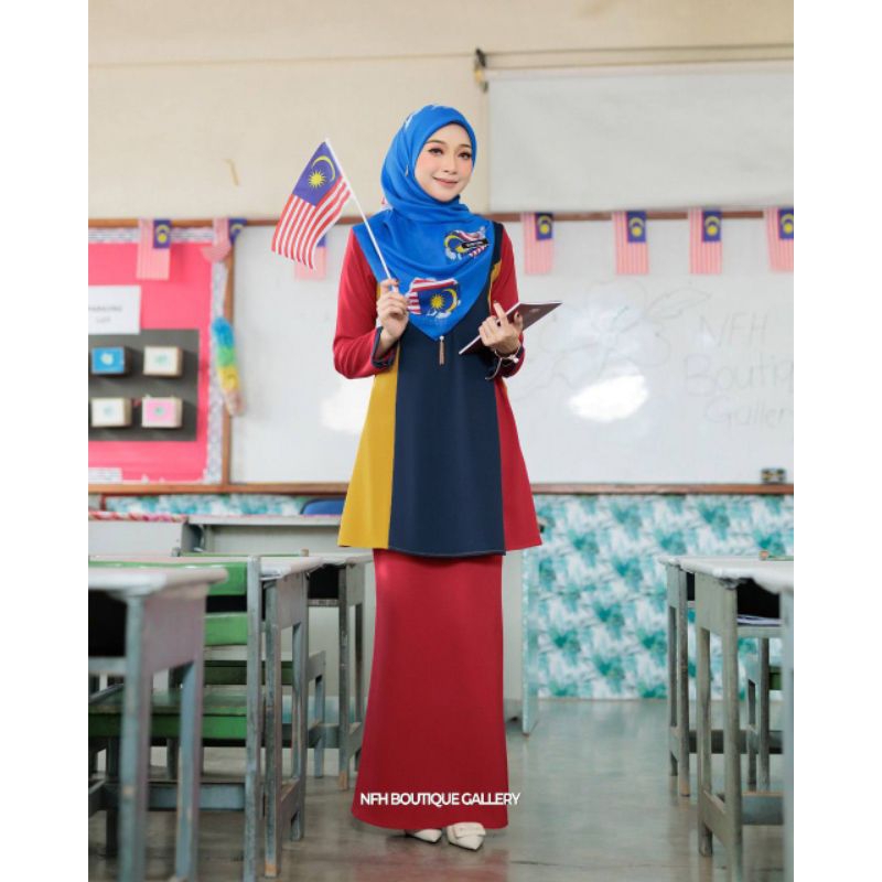 KURUNG MERDEKA TUNKU CIKGU MURAH BY NFHBOUTIQUEGALLERY (postage bermula ...