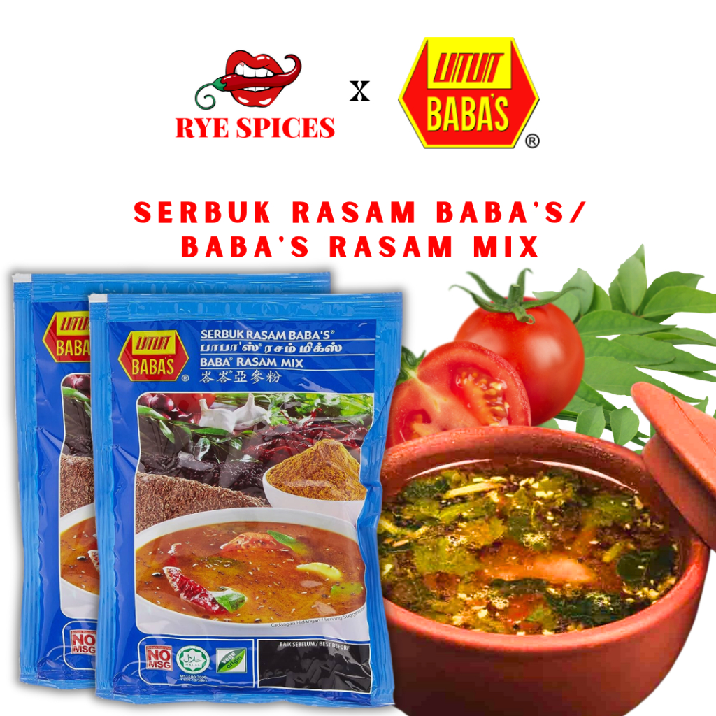 Serbuk Rasam Baba's/Baba's Rasam Mix 125g Halal | Shopee Malaysia