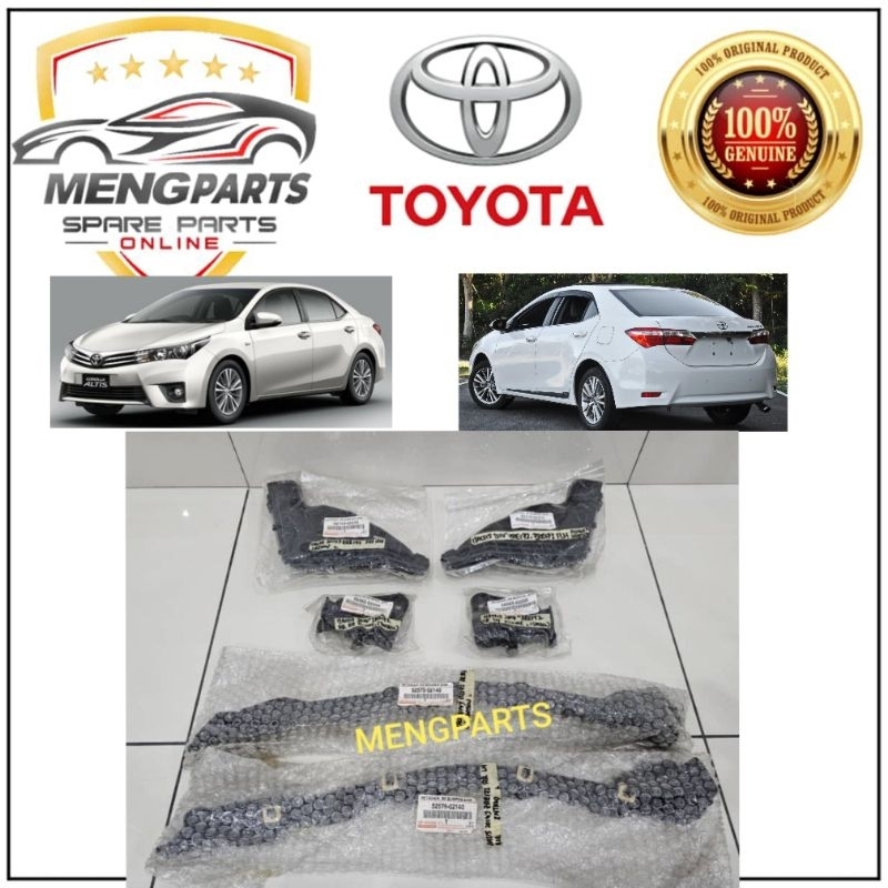 ORIGINAL TOYOTA ALTIS ZRE171/172 ZRE173 FRONT & REAR BUMPER BRACKET ...