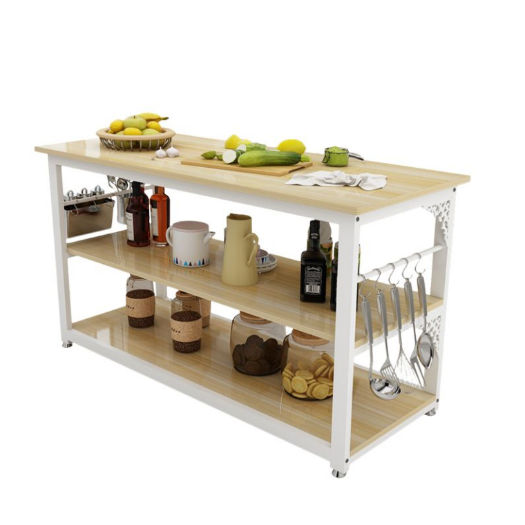 🔥Kitchen cutting table/ simple operation table/ multi-functional rack ...